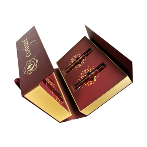 Custom Gold Foil Boxes Available Use For Food & Beverage