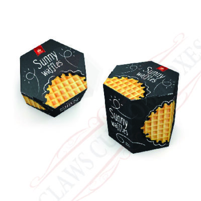 Custom Cardboard Waffle Boxes Packaging at Wholesale